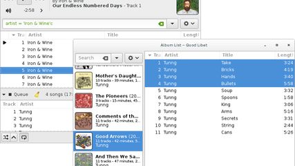 Quod Libet: A extensible Music player with Podcast support, web radio ...