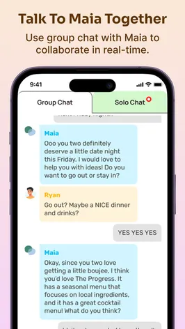 Maia: Your Relationship AI: Introducing Maia, the first AI friend for couples | AlternativeTo