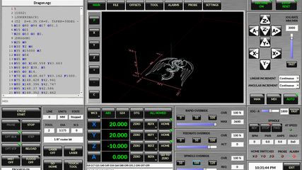 LinuxCNC: Controls CNC machines. It can drive milling machines, lathes ...