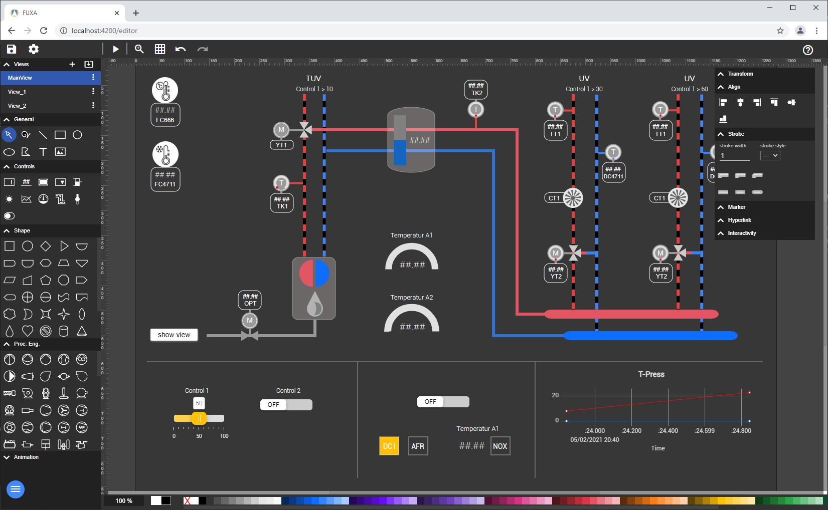 FUXA: Web-based Process Visualization (SCADA/HMI/Dashboard) software. | AlternativeTo