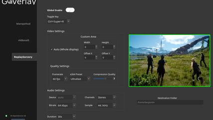 GOverlay: Opensource project that aims to create a Graphical UI to help ...