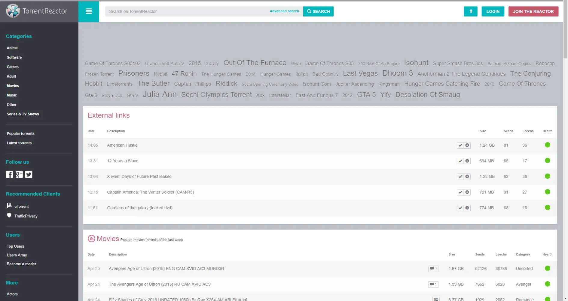 Great TorrentReactor Alternatives: Top Torrent Search Engines ...