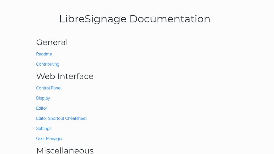 LibreSignage: An open source digital signage solution | AlternativeTo