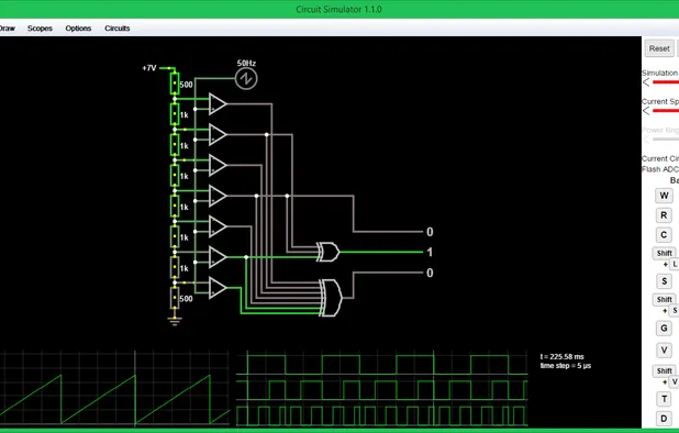 CircuitJS1 Desktop Mod: This electronic circuit simulator is highly ...