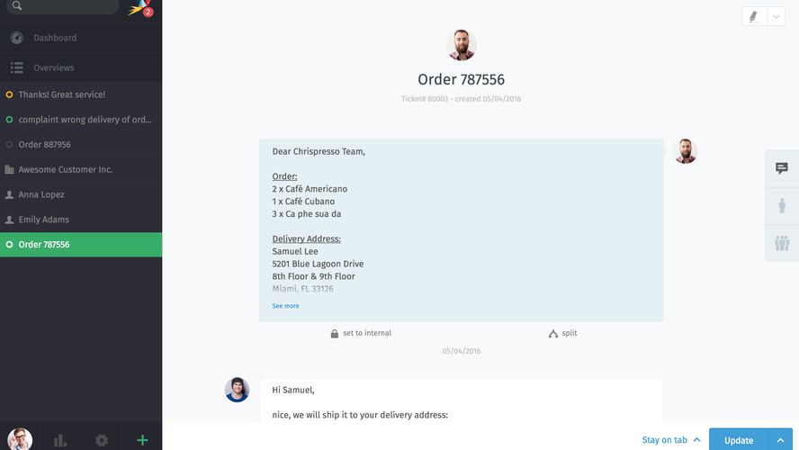 Zammad: Web based open source helpdesk/customer support system with ...