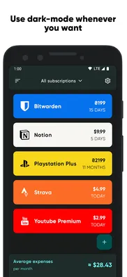 Trim Alternatives: 25+ Subscription Trackers | AlternativeTo