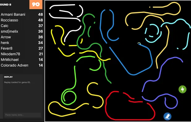 Curve Crash: Free-to-play online multiplayer curve game playable in ...