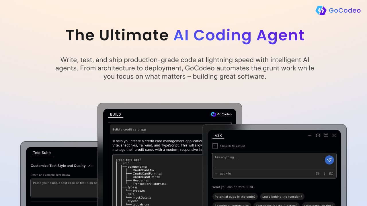 GoCodeo Alternatives: 25+ AI Coding Assistants & Similar Apps | AlternativeTo