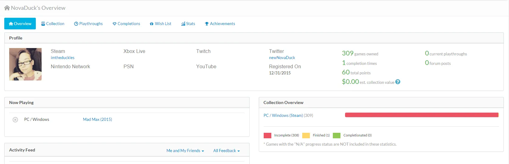 Completionator: Track your video game collection and the games you've ...