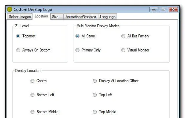 Custom Desktop Logo: Create static or animated desktop logos using PNG ...