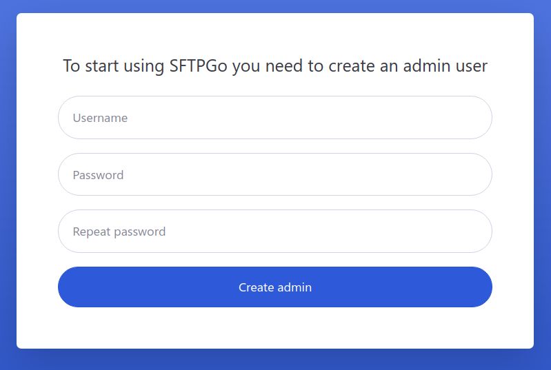 SFTPGo: Fully featured and highly configurable SFTP server with ...