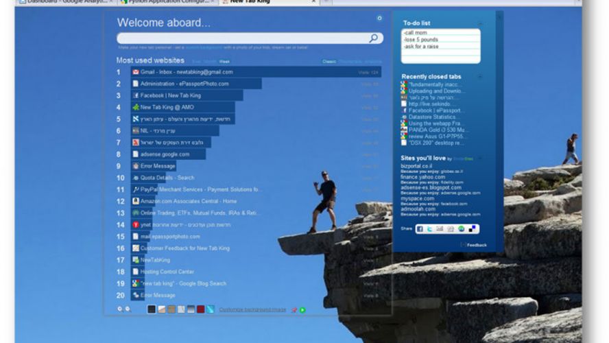 New Tab King: The best new tab experience your | AlternativeTo