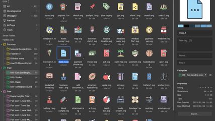 Eagle : Helps you manage pictures, screenshots, user interfaces and ...