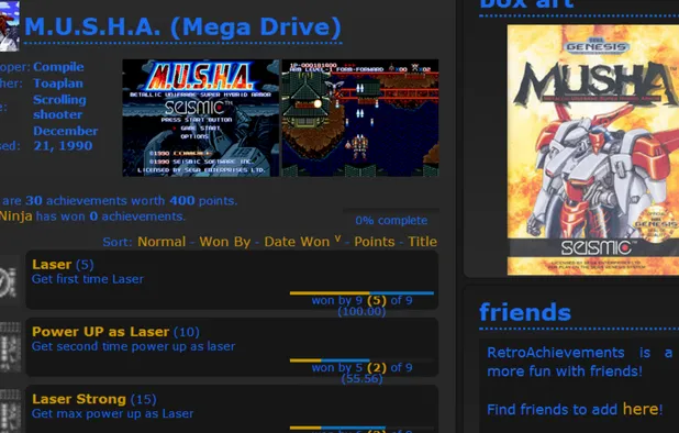 RetroAchievements.org: Community who collaborate and compete to earn ...