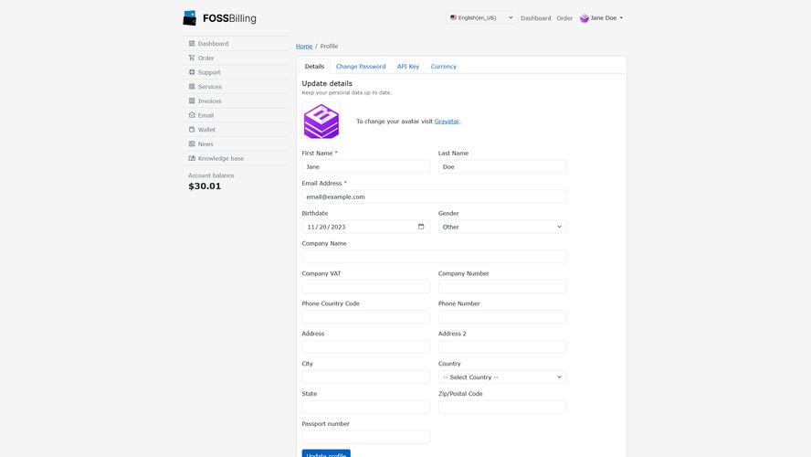 FOSSBilling: Empower your hosting business with FOSSBilling, the free and open-source ...
