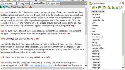 EditPad Lite: Text Editor for Windows—Free for Personal Use | AlternativeTo