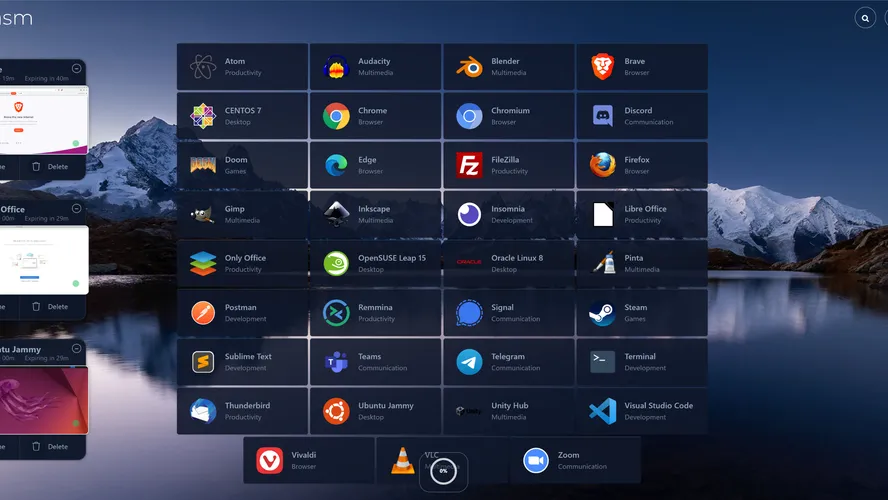 Kasm Workspaces: A container streaming platform for delivering browser ...