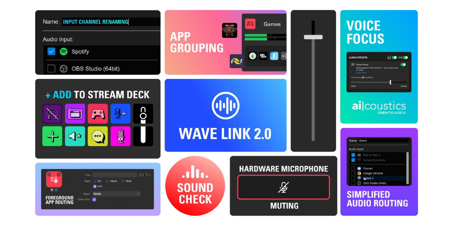 Elgato releases Wave Link 2.0 with AI noise reduction, audio routing ...