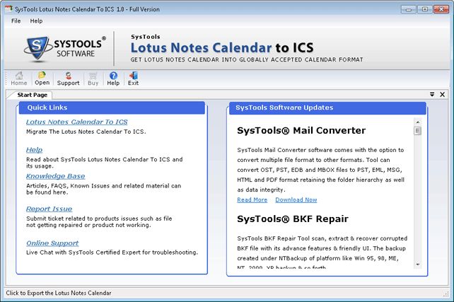 SysTools Lotus Notes Calendars to ICS Alternatives and Similar Software ...