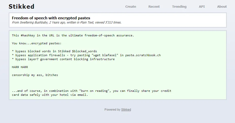 Stikked Alternatives: 25+ Pastebin Services & Similar Apps | AlternativeTo