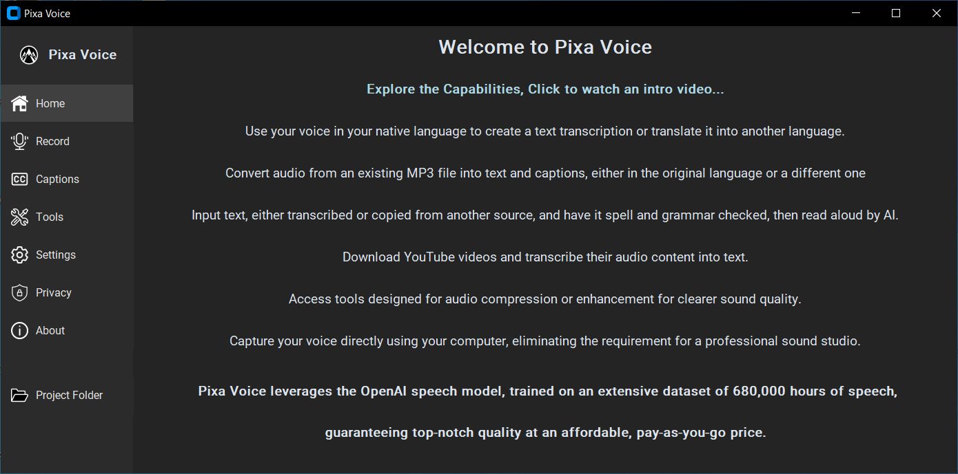 Pixa Voice: Turn Speech into Text and Text into Speech, to a language ...