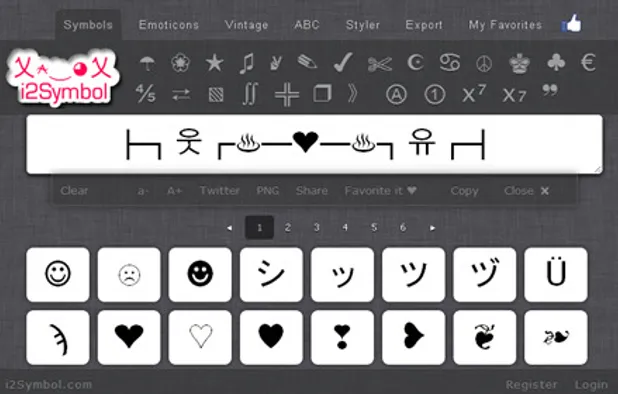 i2Symbol: Is your ultimate source of free symbols | AlternativeTo