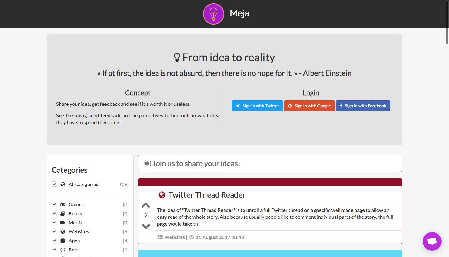 Meja Alternatives and Similar Sites & Apps | AlternativeTo