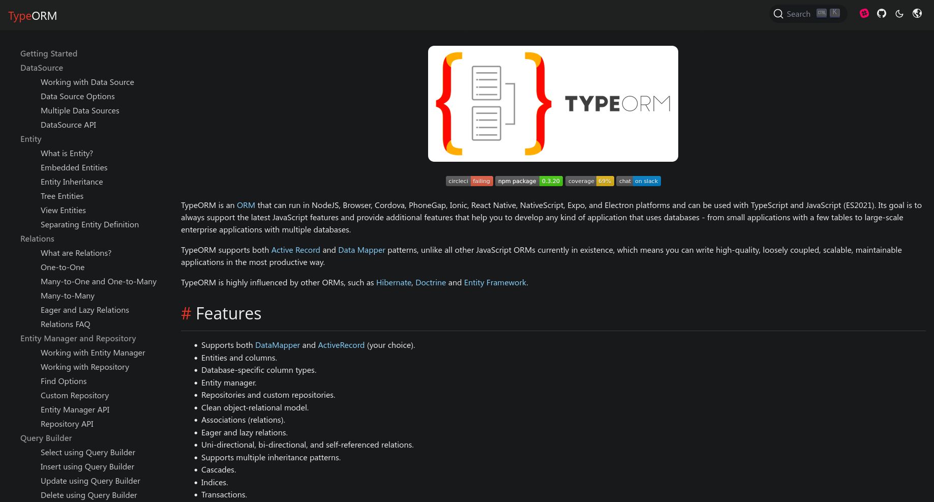 TypeORM Alternatives and Similar Sites & Apps | AlternativeTo