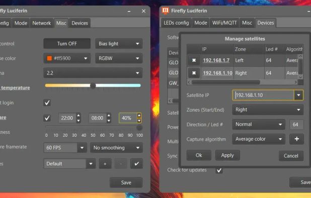 Firefly Luciferin: Very fast Java screen capture PC software designed ...