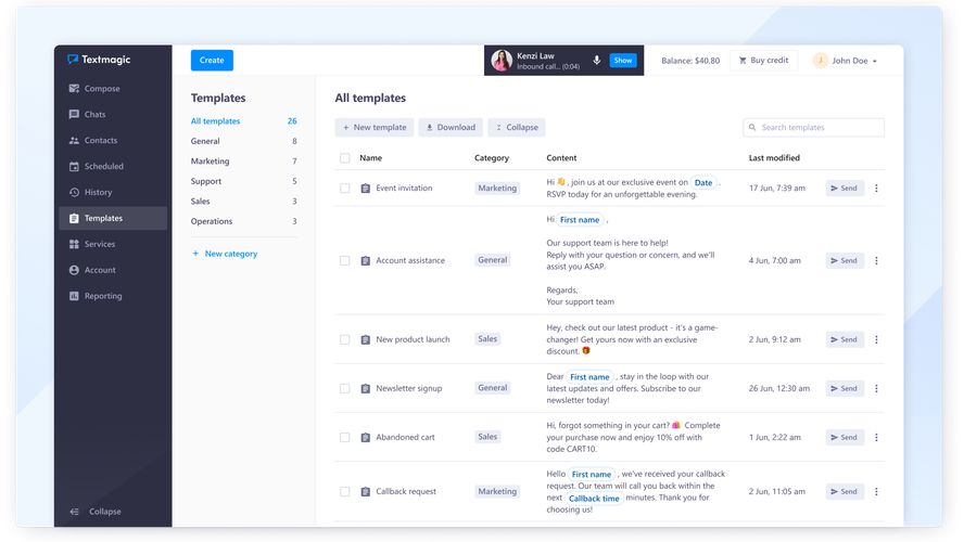 Textmagic: All-in-one bulk business text-messaging service for sending ...