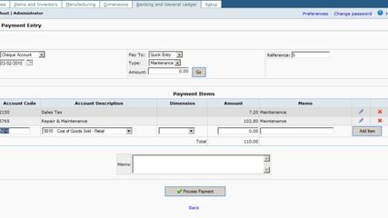 FrontAccounting: Simple, but powerful, system | AlternativeTo