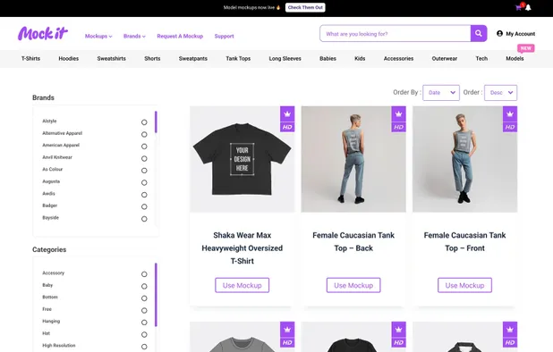 Mock It: A browser-based mockup generator for clothing brand owners ...
