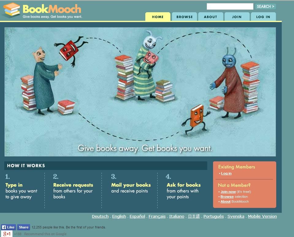 BookMooch: App Reviews, Features, Pricing & Download | AlternativeTo