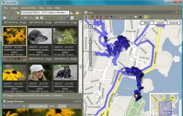 Geosetter: Freeware tool for Windows for showing and changing geo data ...