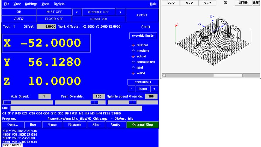 LinuxCNC: Controls CNC machines. It can drive milling machines, lathes ...