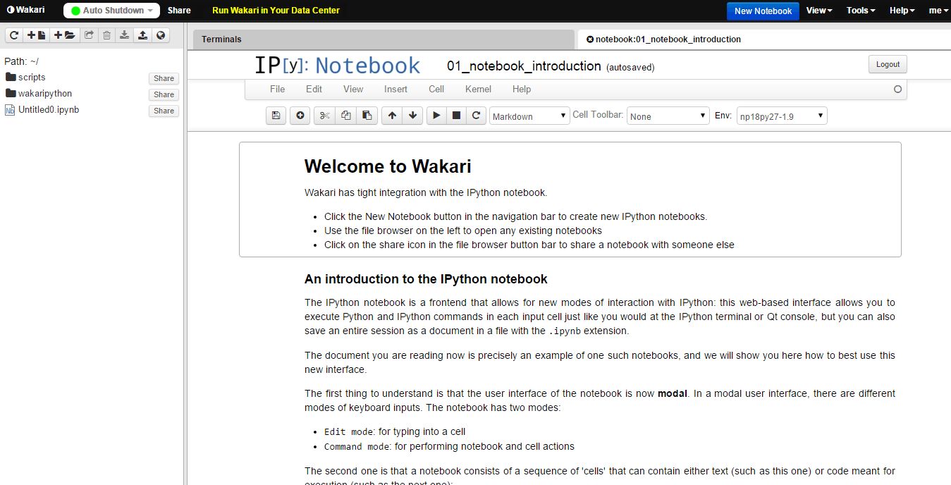 Wakari Alternatives and Similar Sites & Apps | AlternativeTo