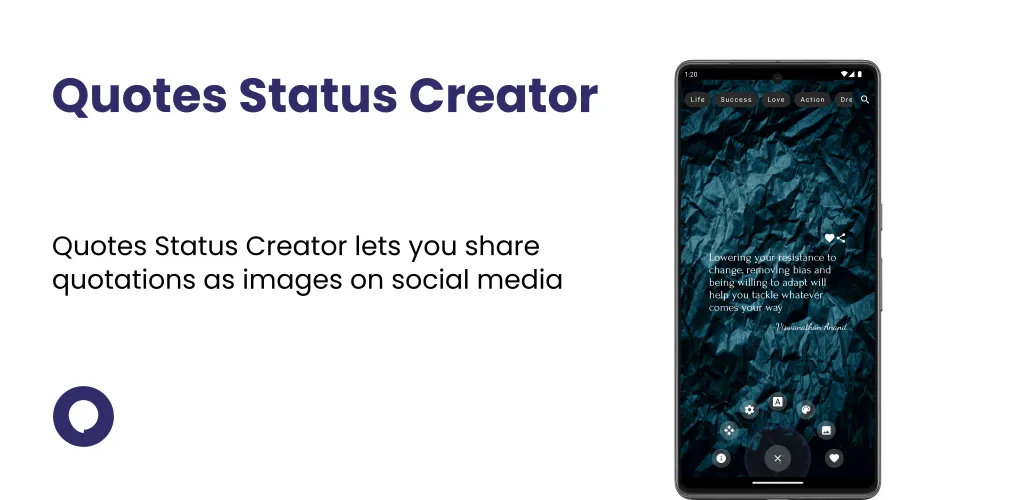 Quotes Status Creator: Lets you share quotations as status images on ...