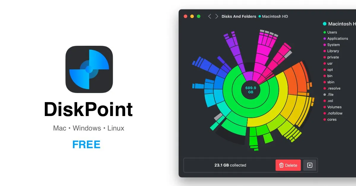DiskPoint Alternatives: 25+ Disk Usage Analyzers & Similar Apps | AlternativeTo
