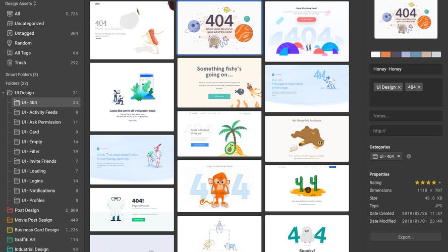 Eagle : Helps you manage pictures, screenshots, user interfaces and ...
