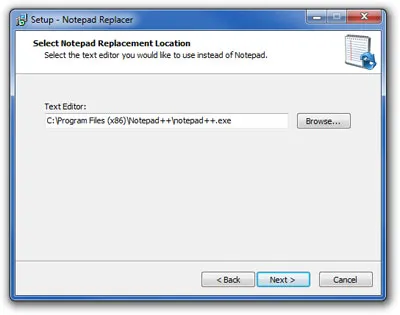 Notepad Replacer: Will allow you to replace the default Windows version ...