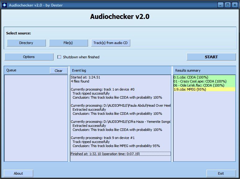 Audiochecker: Tiny and portable tool which | AlternativeTo