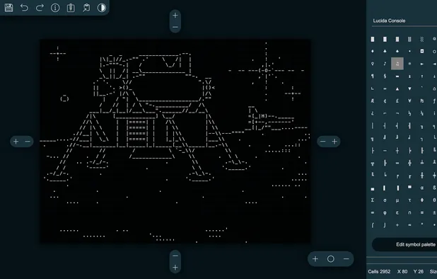 ASCII Art Paint: Surprise your readers with an original post using text ...