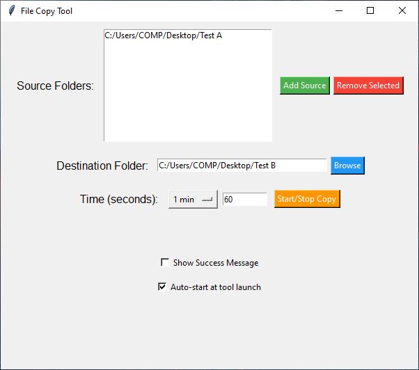 Auto Copy Files: This tool is used to automatically copy files/folders from one directory to ...