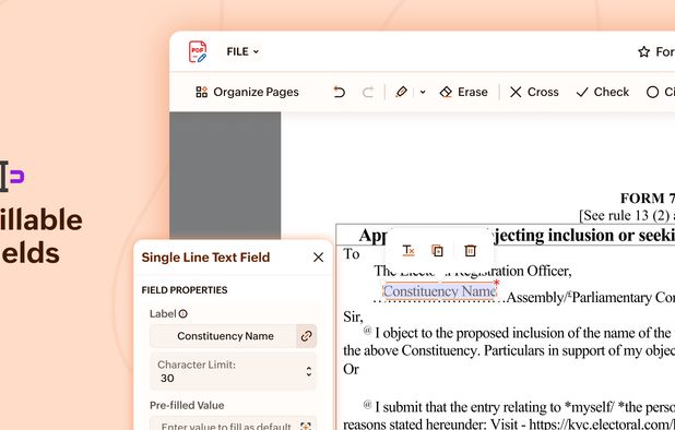 Zoho PDF Editor: Free online PDF editor that allows you to ...