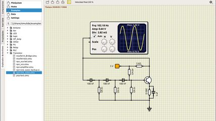 SimulIDE: Real Time Electronic Circuit Simulator. Include PIC, AVR and Arduino simulation ...