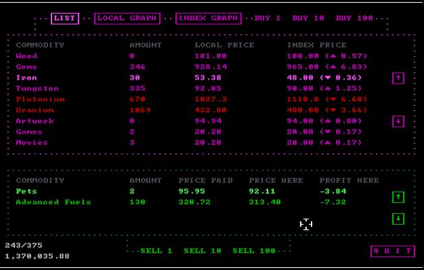 Ascii Sector: Free space | AlternativeTo