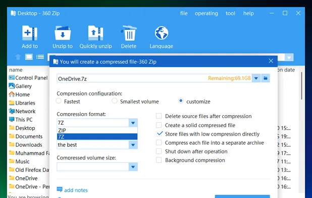 360 ZIP: Free, security, high-speed compression software | AlternativeTo