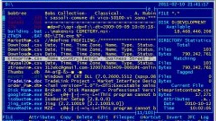 ZTreeWin: Fast and flexible text-mode file/directory manager for all ...