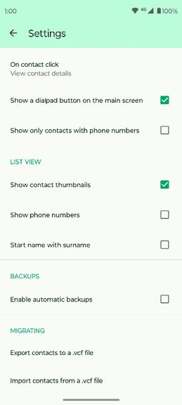 Fossify Contacts: Easy and quick contact management with no ads ...