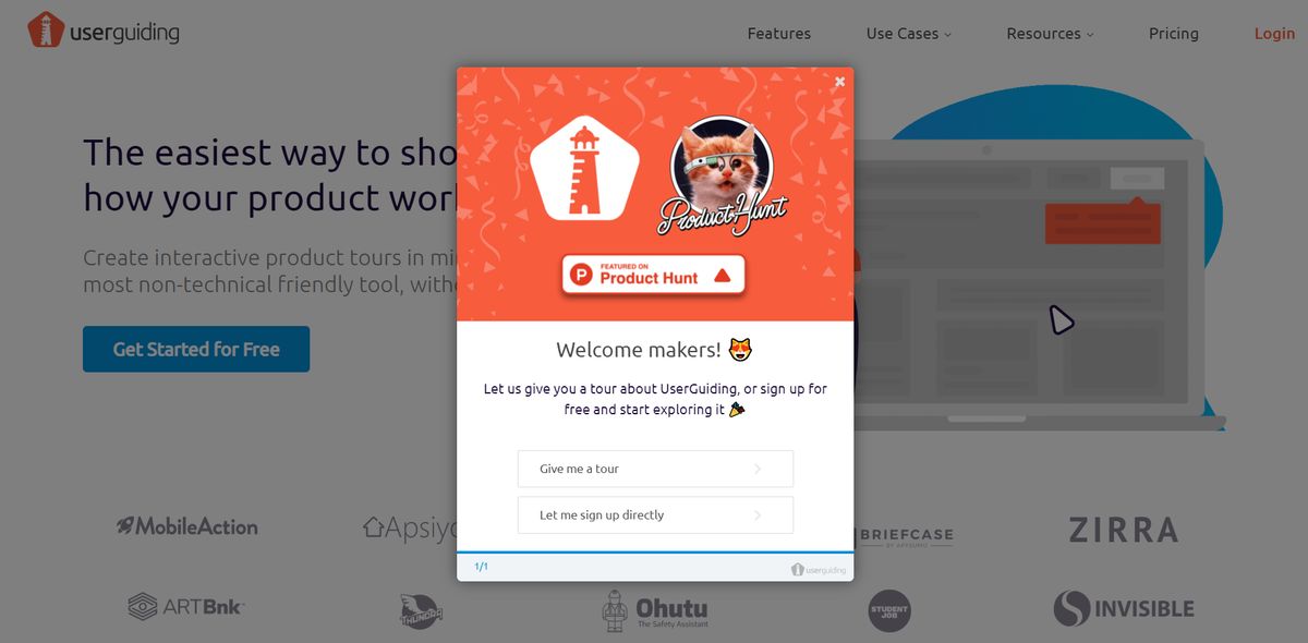 UserGuiding: App Reviews, Features, Pricing & Download | AlternativeTo